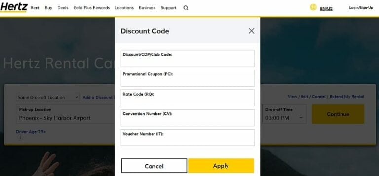 A quick guide to Hertz CDP codes and RQ codes